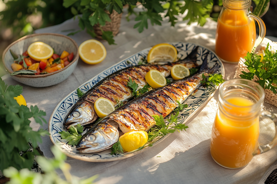 Gegrillte Makrele Jamie Oliver