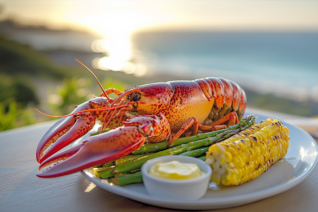 Einfaches Rezept für gekochten Hummer